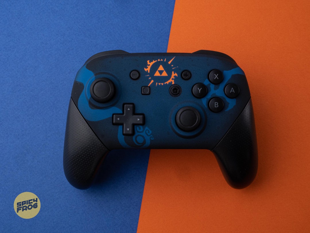 NEW Switch Pro Controller Ganondorf / Zelda: the Wind Waker Painted Shells, Custom Controller ...