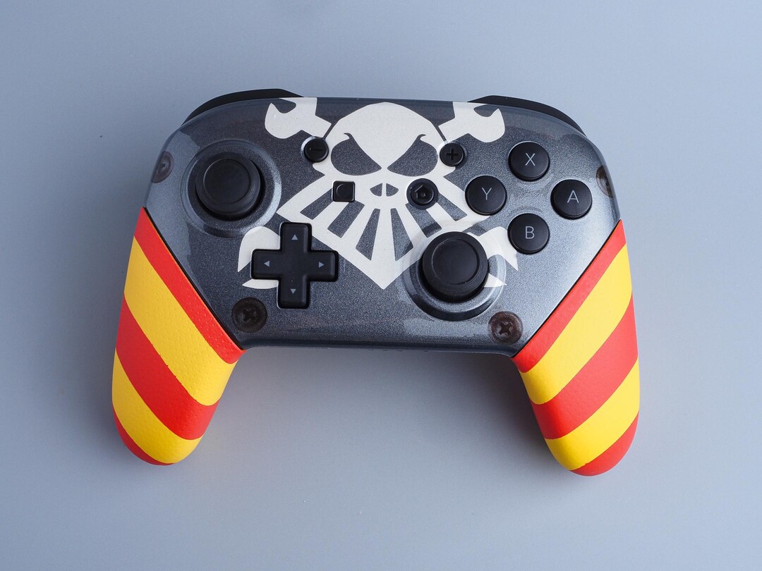 Switch Pro Controller Shells ~ Henchman 800 / Robo-pirate / Rayman 2 ~ Custom Painted Shells for ...