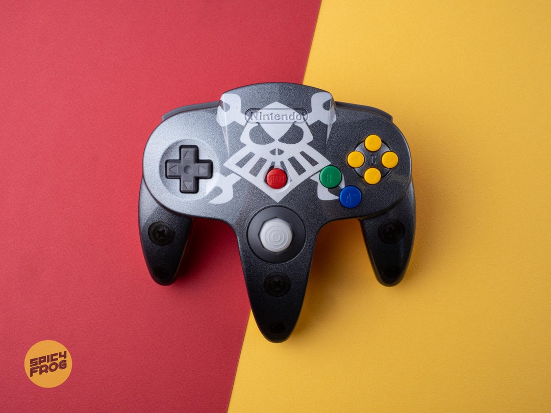 NEW Nintendo 64 Custom Controller Henchman 800 / Rayman 2 Painted ...