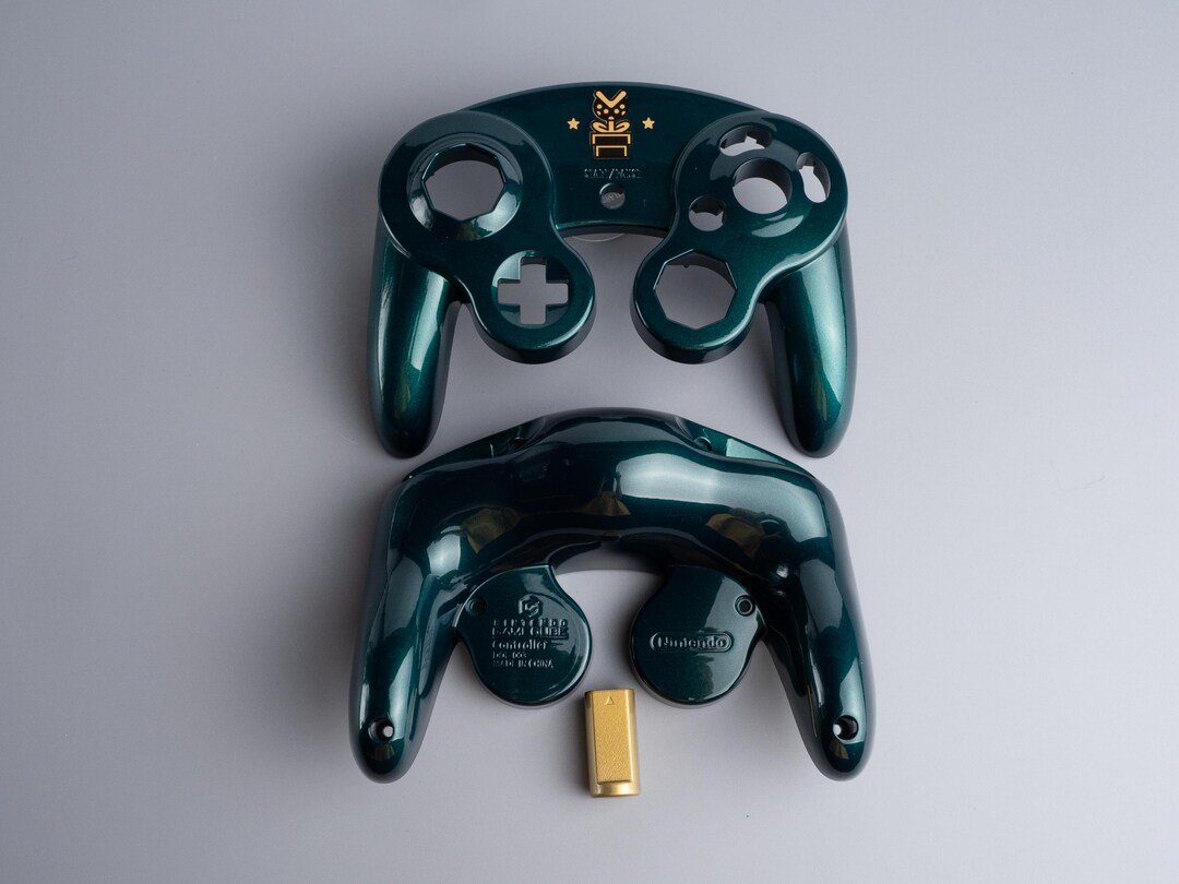 Gamecube Custom Controller Shells ~ Super Mario Bros. / Piranha Plant ...