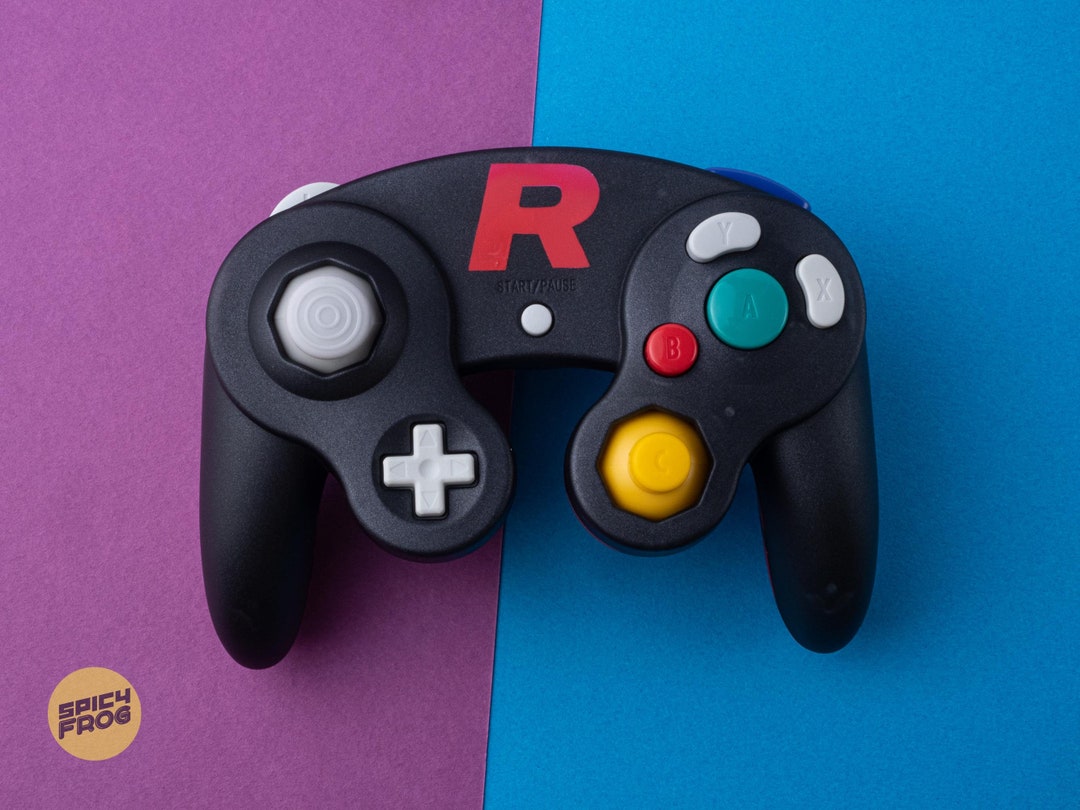 PRE-ORDER Gamecube Custom Controller Team Rocket Painted Shells ...