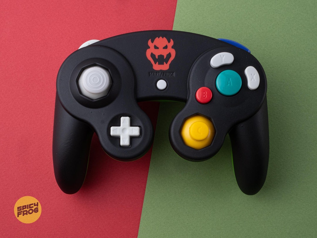 Gamecube Custom Controller Shells Bowser / King of Koopas Custom ...