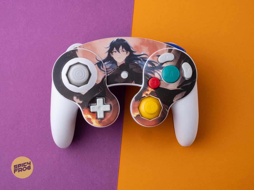 Gamecube Custom Controller Shells Byleth / Fire Emblem Custom Painted ...