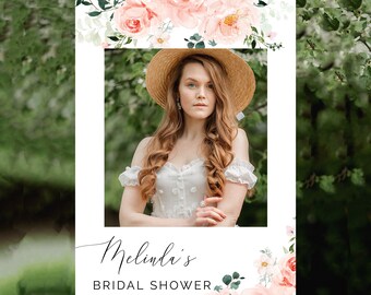 Floral Selfie Frame - Etsy