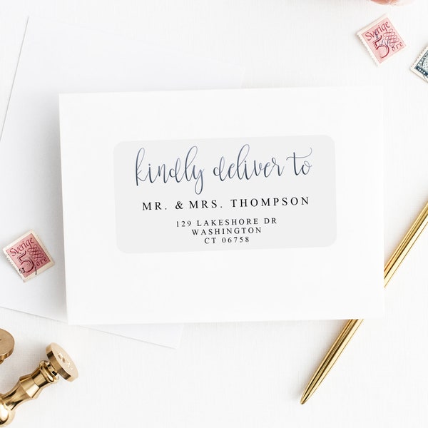Diy Address Label - Etsy