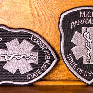 Mini Subdued New Jersey Paramedic Patch - Etsy