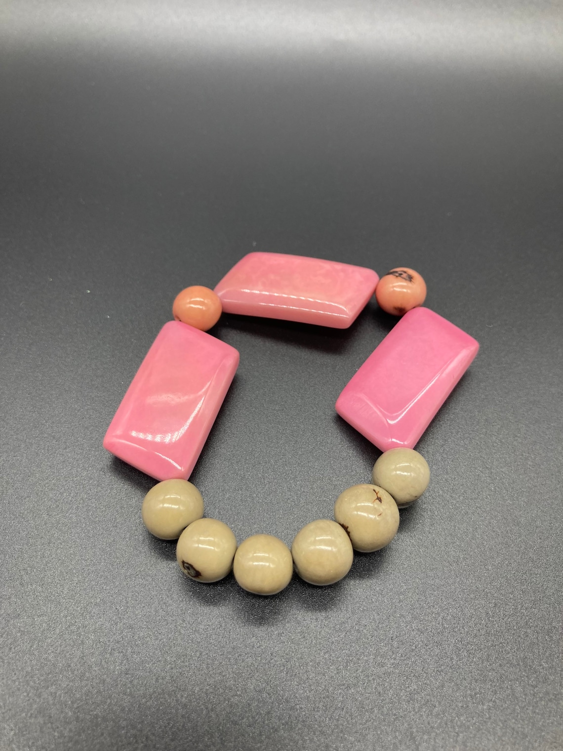 Tagua Nut Bracelet/ Tagua Nut Jewelry / Organic Jewelry - Etsy