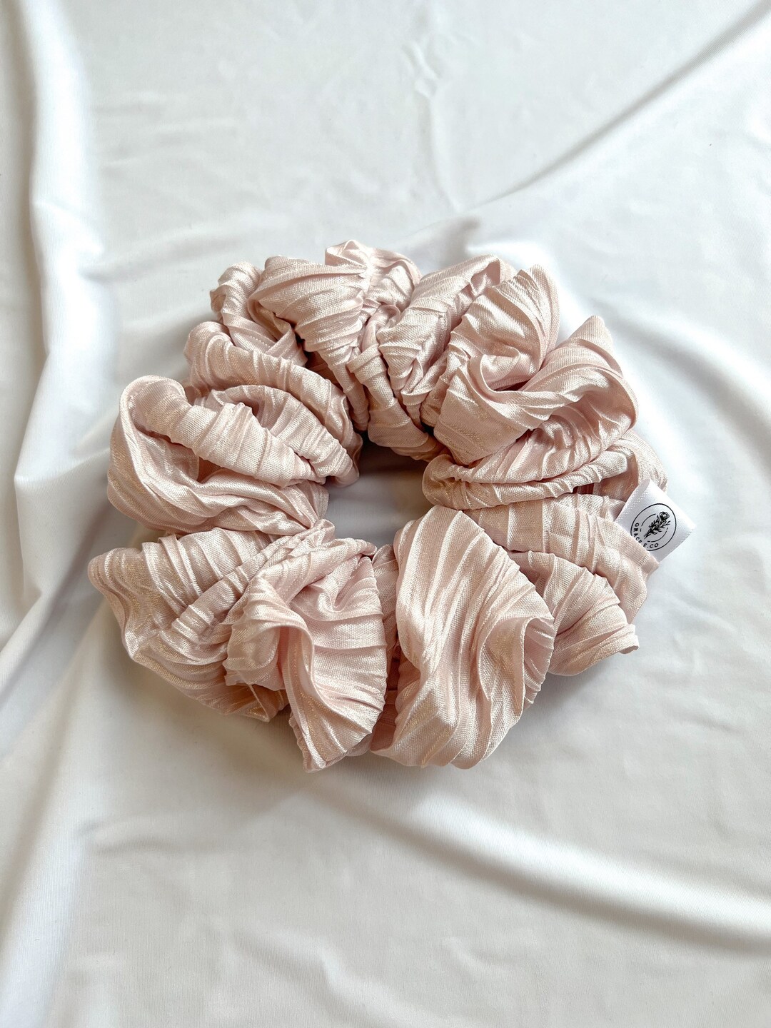 Pink Sugar Giant Scrunchie | Light Pink Jumbo Scrunchie | Oversized ...