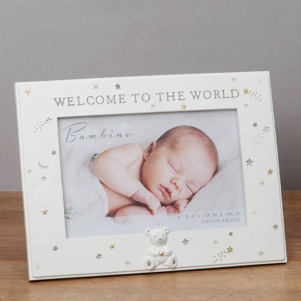 Welcome to the World Photo Frame New Baby Gift Unisex - Etsy UK