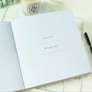 Pregnancy Journal | From Bump to Baby Book | Gift for Mum to Be ...