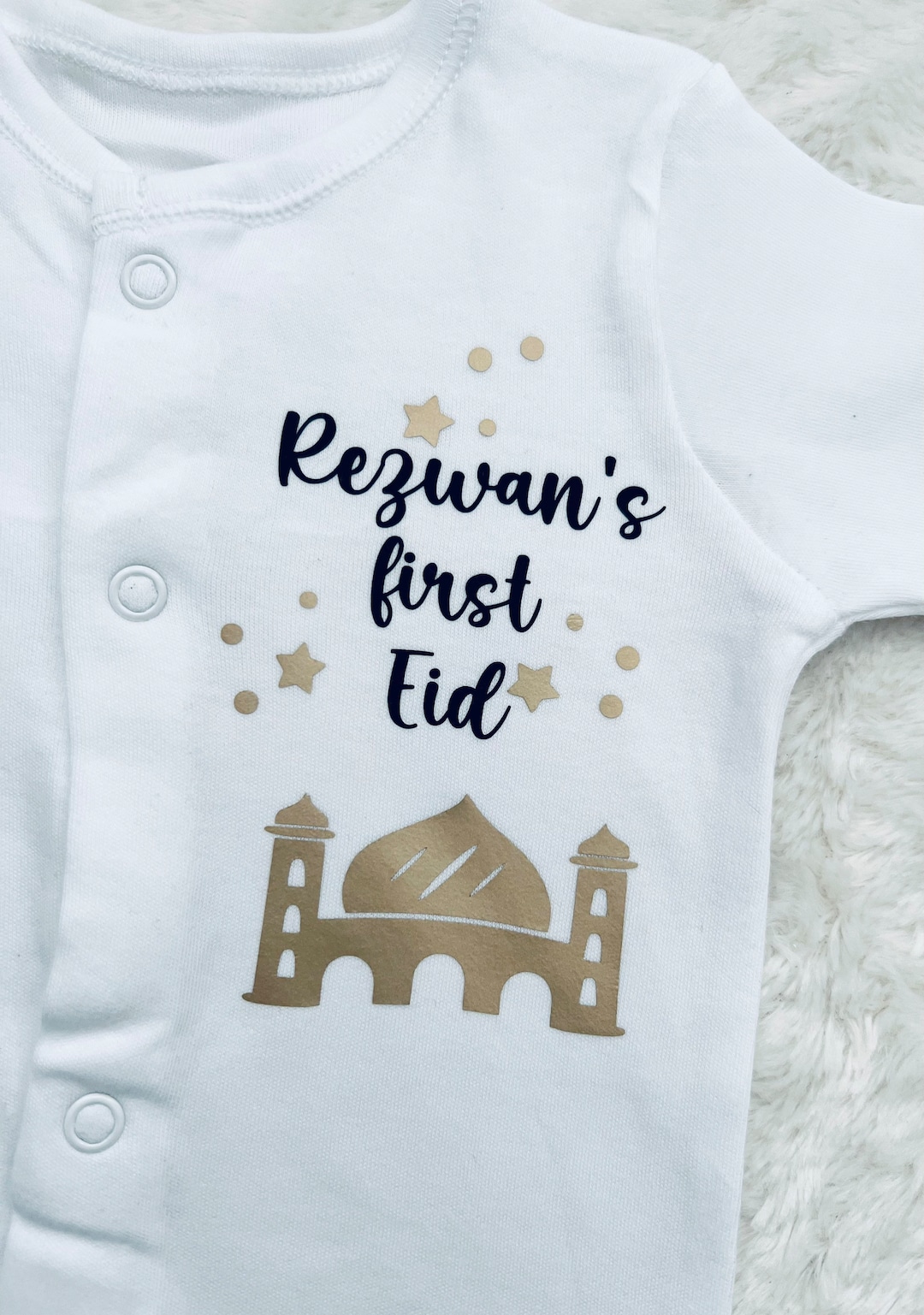 Personalised Babys First Eid Islamic Baby Gifts Eid Ul Adha Eid Ul Fitr ...