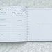 Baby Record Book Babys First Year Memory Book Personalised Baby Journal ...