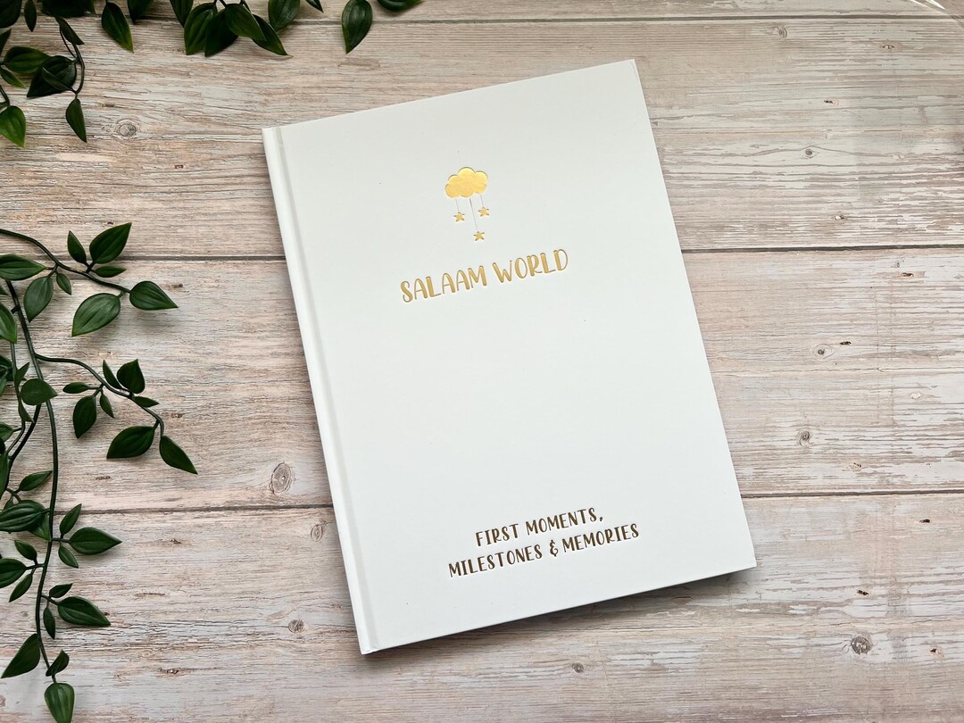 Muslim Baby Record Book | Muslim Baby Book | Islamic Baby Gift ...