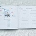 Baby Record Book Babys First Year Memory Book Personalised Baby Journal ...