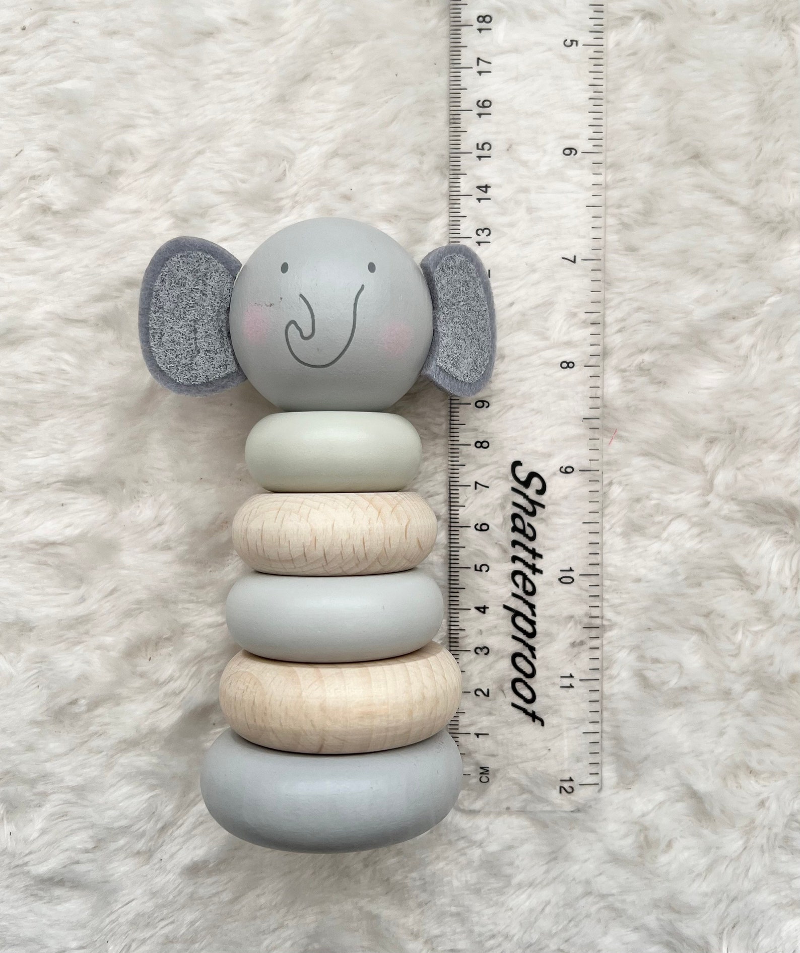 Wooden Baby Toys | Tower Stacking Rings | 1st Birthday Gift | Unisex ...