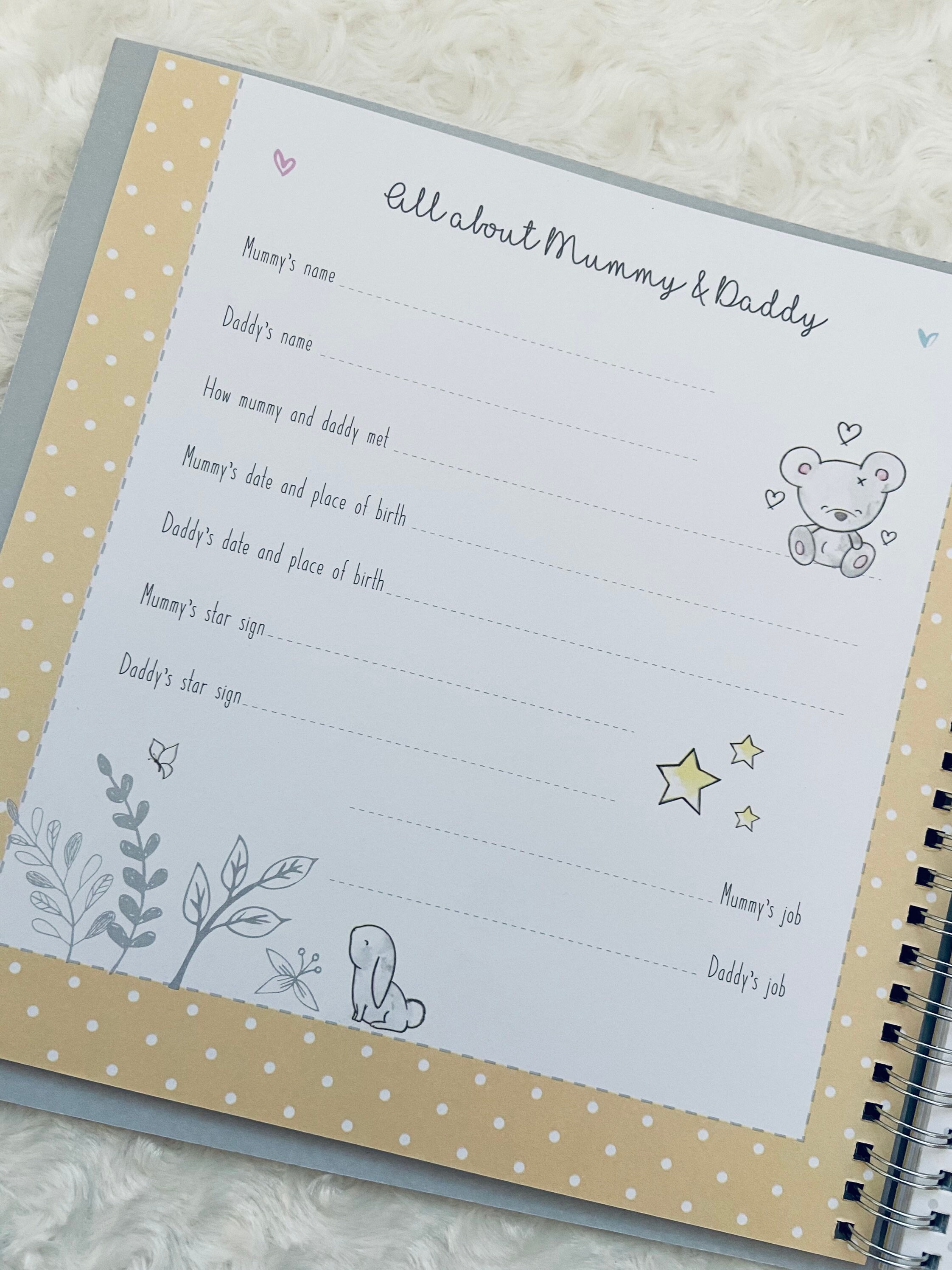 Personalised Baby Record Book Ireland at Jaclyn Glenn blog