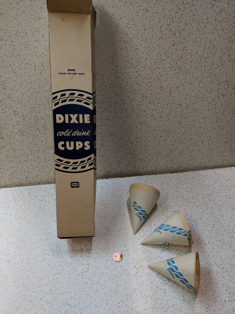 Dixie Cups Still in Original 1958 Box - Etsy