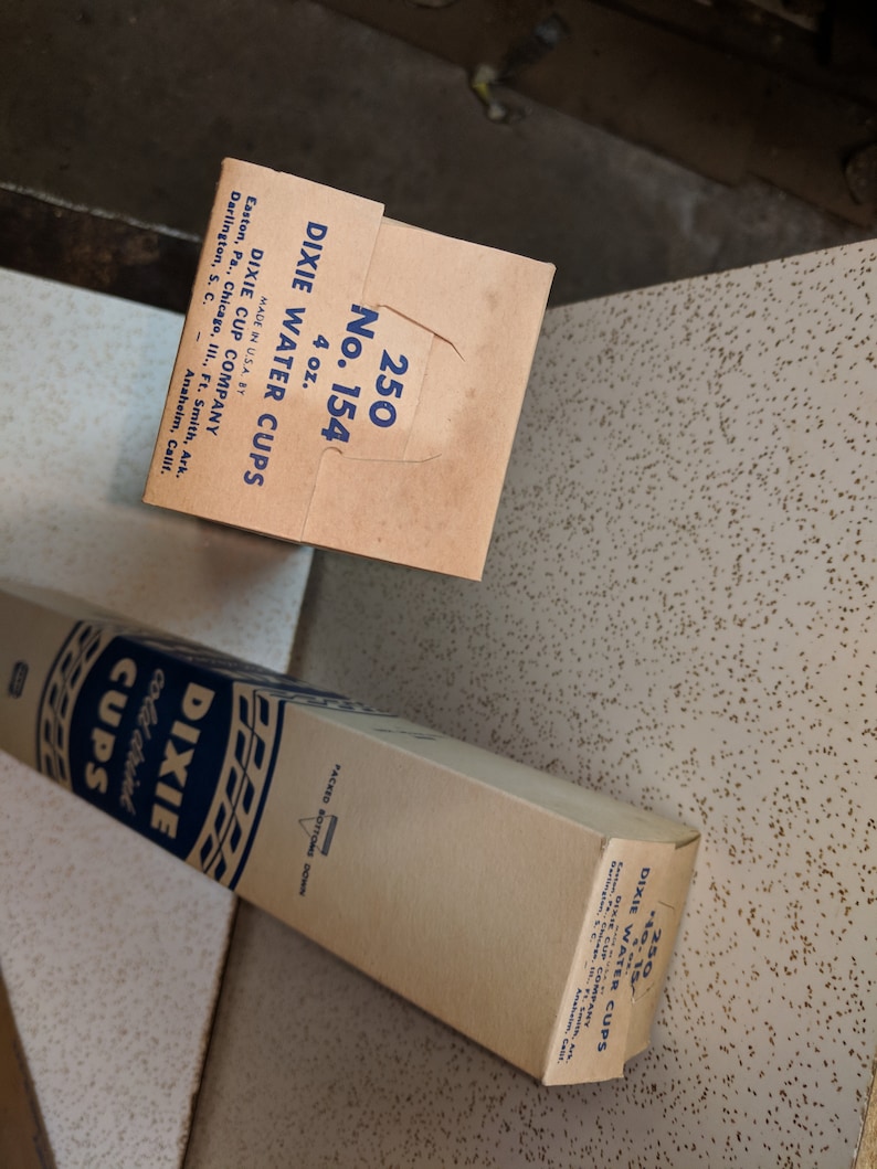 Dixie Cups Still in Original 1958 Box - Etsy