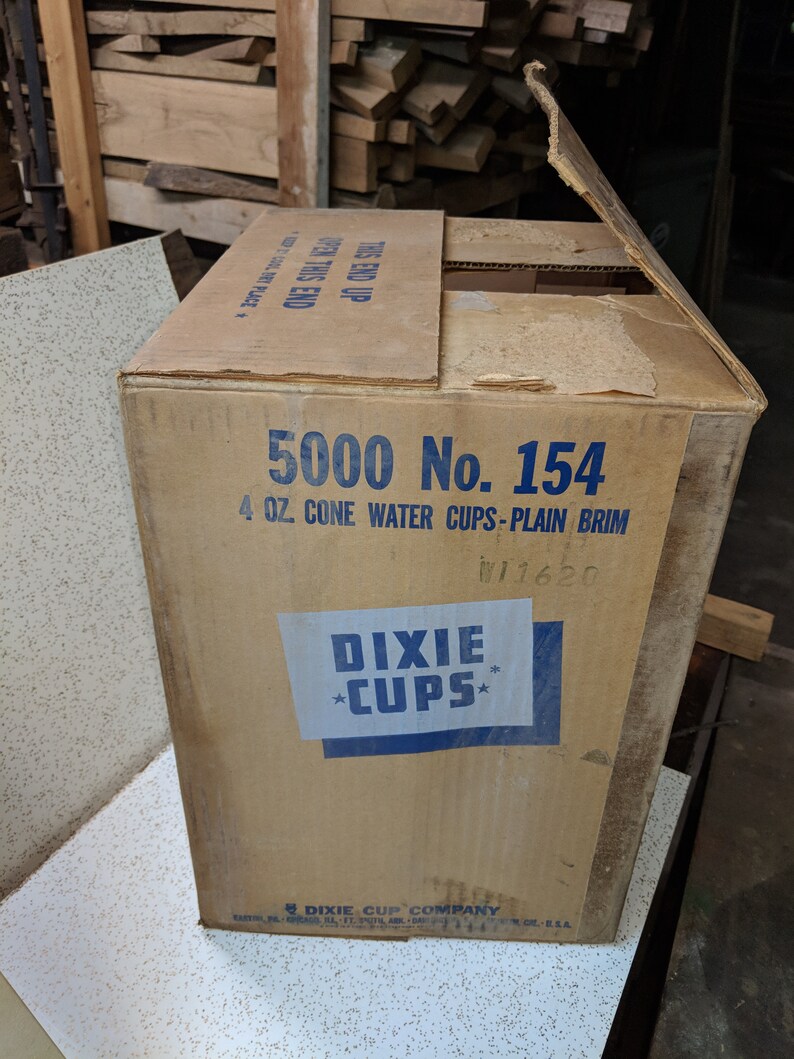 Dixie Cups Still in Original 1958 Box - Etsy