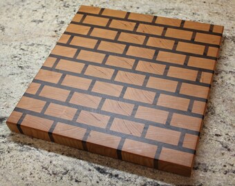 Brick Pattern Cutting Board - Etsy