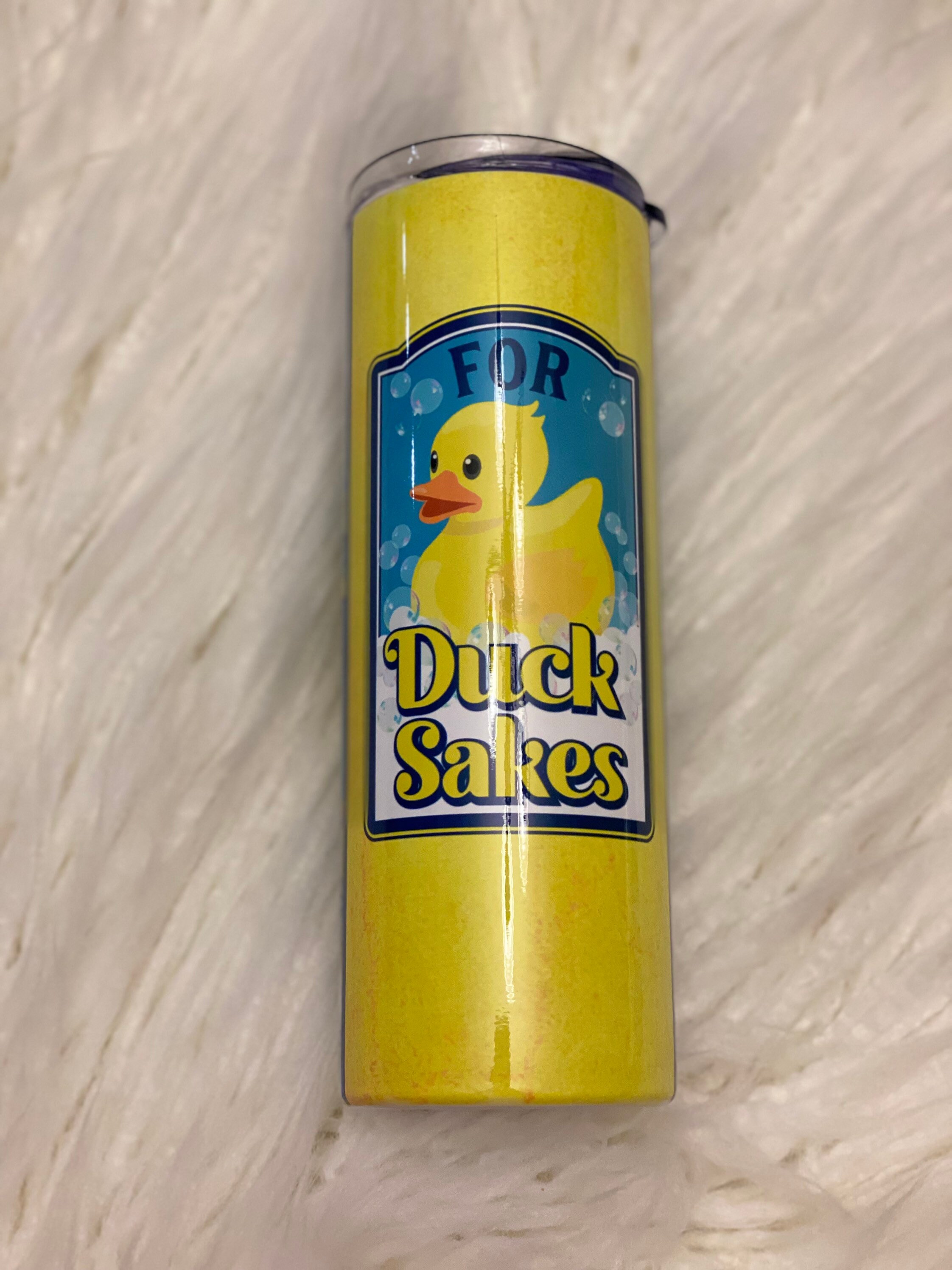 For Ducks Sake Tumbler Rubber Duck Tumbler Ducking Tumbler - Etsy