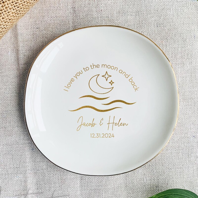 Ceramic Moon Dish - Etsy UK