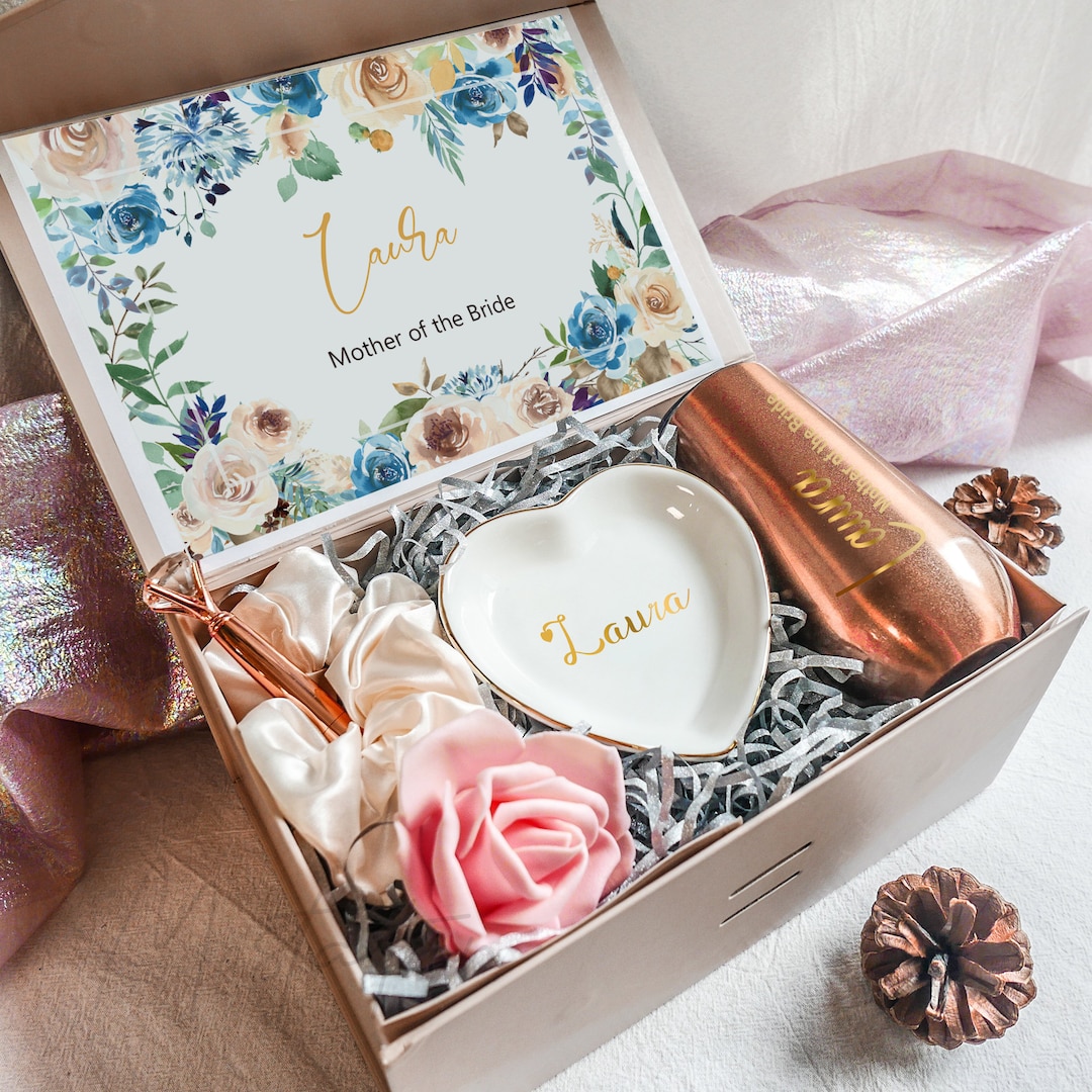 Mother of the Bride Box, Mother of the Groom Gift From Daughter & Son ...