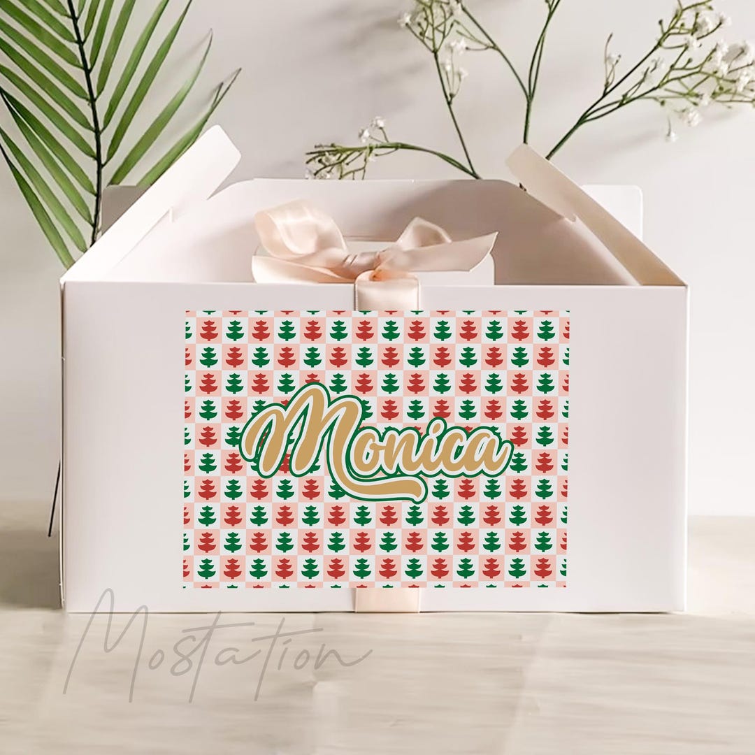 Christmas Light Gift Box for Kids, Christmas Party Favor Gamble Box ...