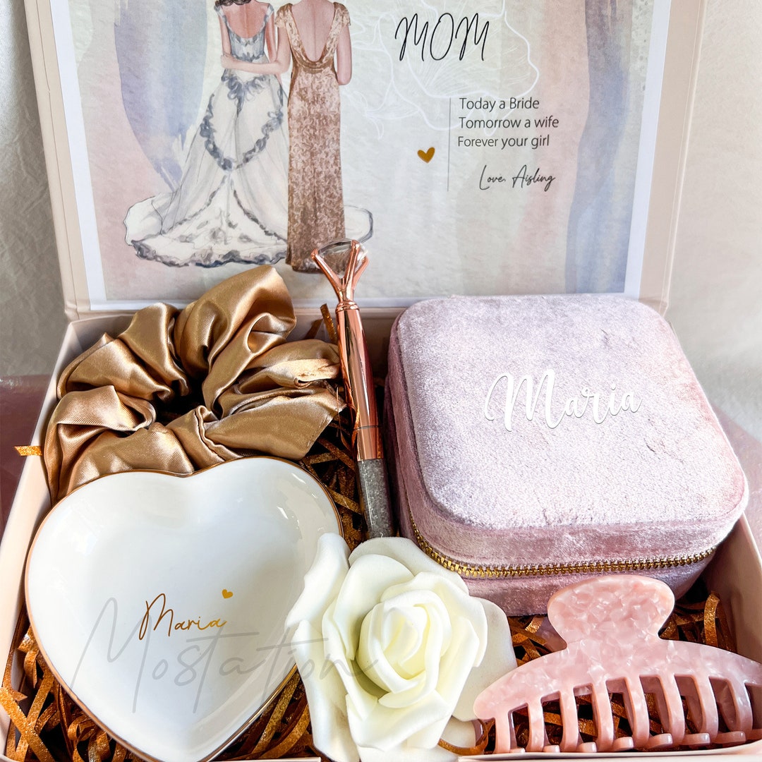 Mother of the Bride Gift Box, Mother of the Groom Box With Jewelry Box ...