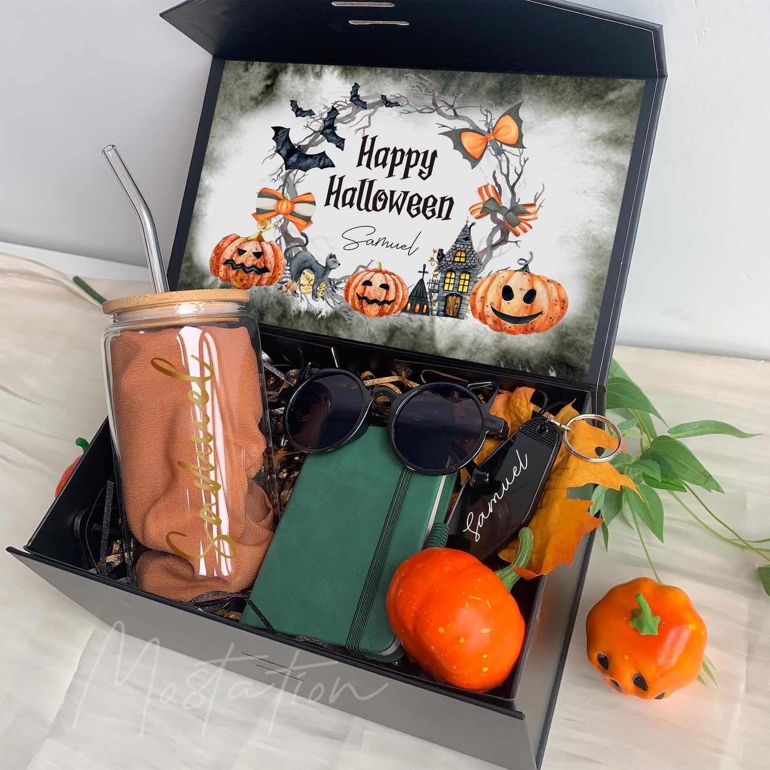 Personalized Spooky Halloween Mystery Box for Boy, Cozy Fall Surprise ...