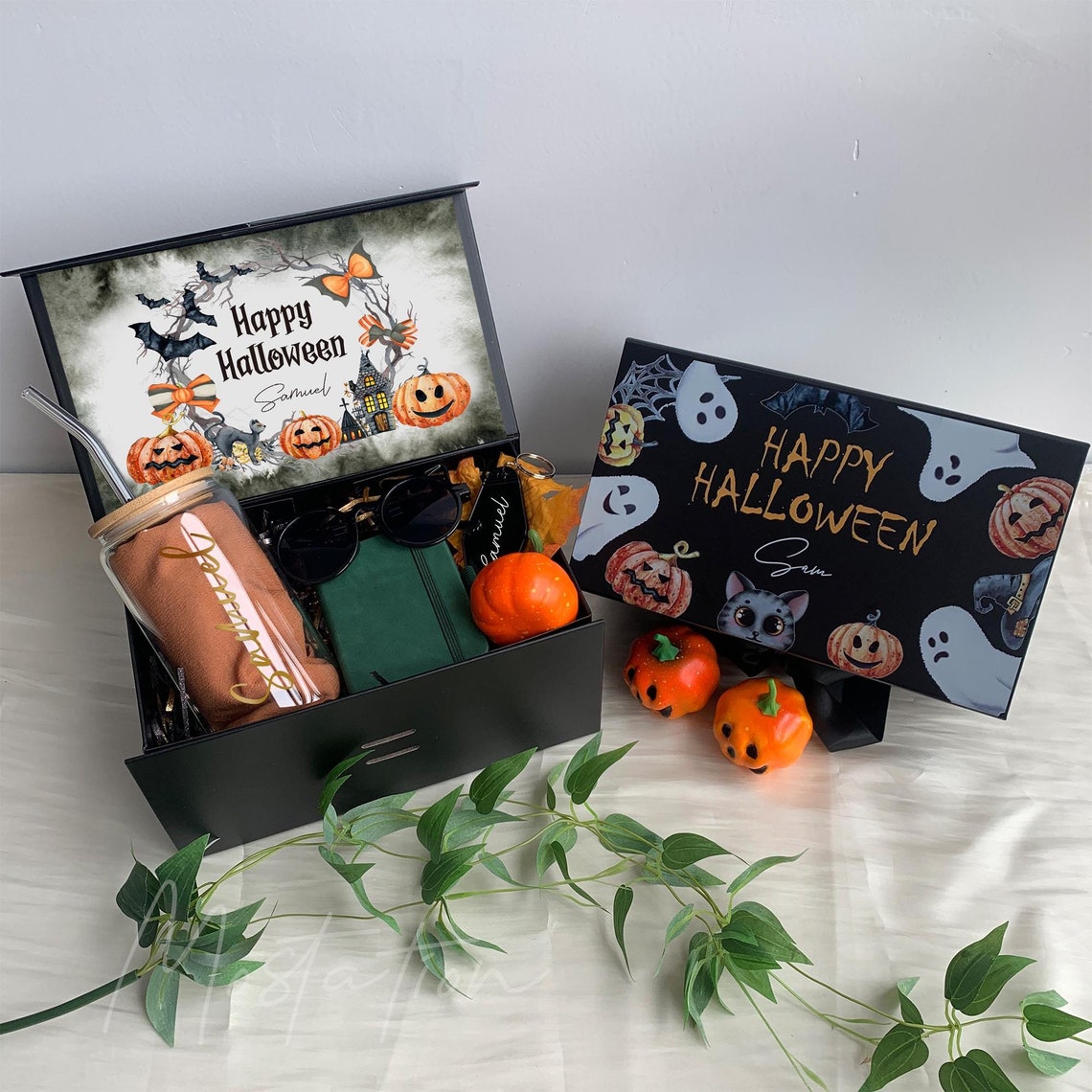 Personalized Spooky Halloween Mystery Box for Boy, Cozy Fall Surprise ...