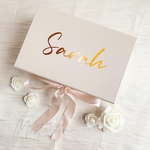 Empty Gift Boxes With Ribbon, Wedding Favor Boxes, Bridesmaid Box Empty ...