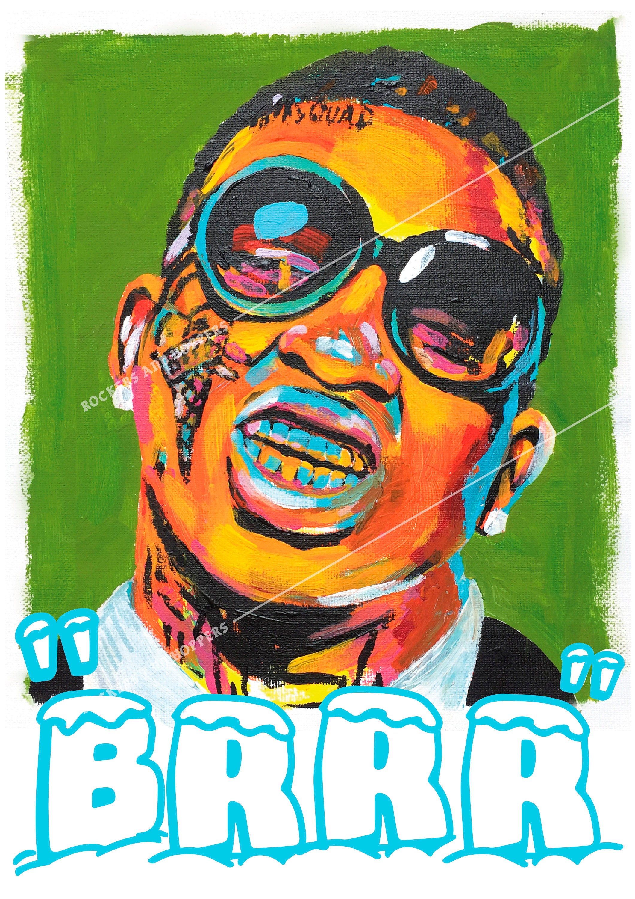 GUCCI MANE BRRR A3 Impresión artística - Etsy España