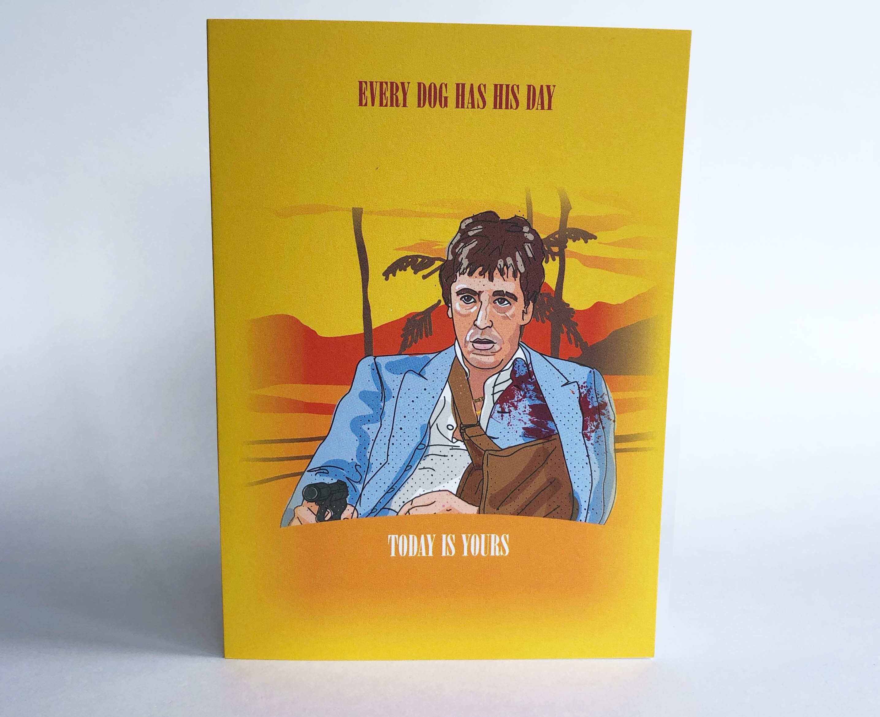 SCARFACE Greetings Card NEW - Etsy