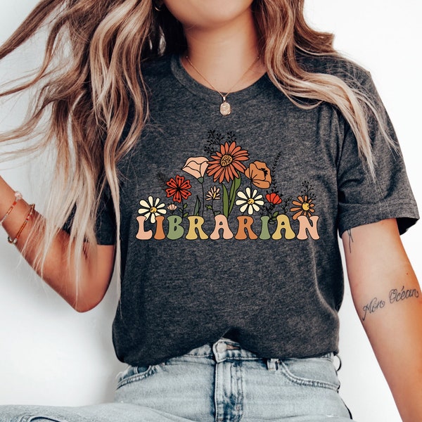 Librarian T Shirt - Etsy