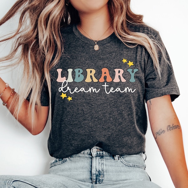 Library T Shirt - Etsy