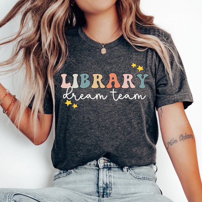 Library T Shirt - Etsy