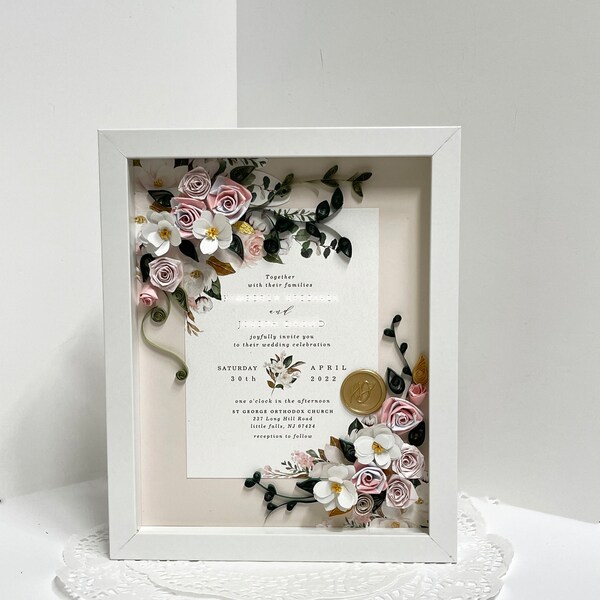 3d Wedding Invitation Box - Etsy