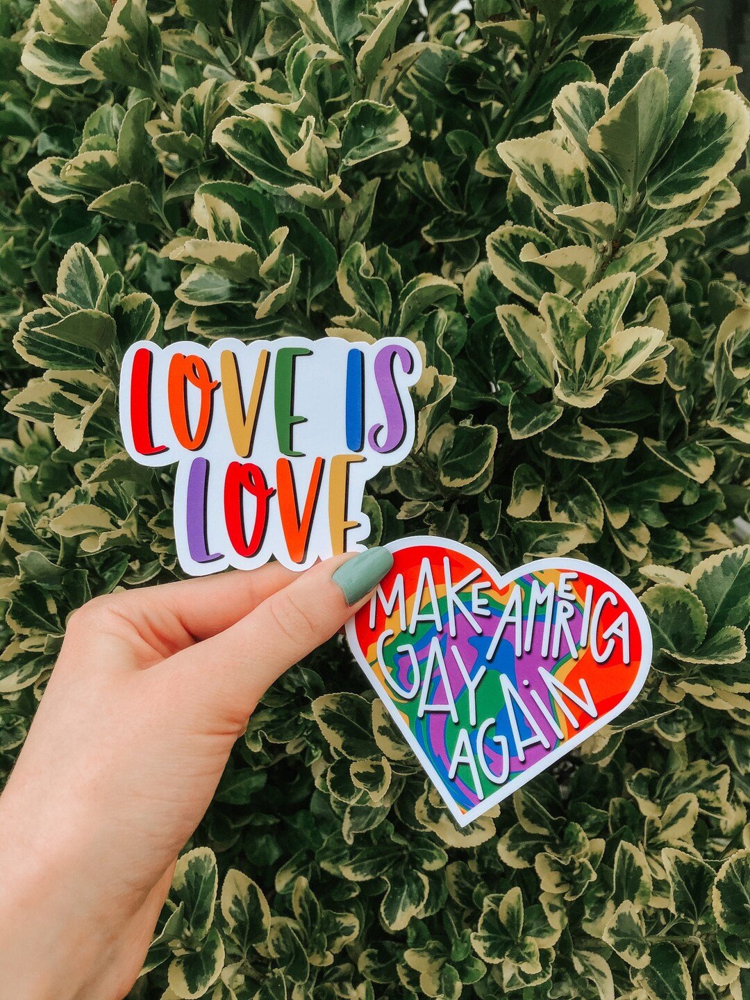 Gay Pride, Gay Stickers, LGBTQ Stickers, Love is Love Sticker, Gay ...