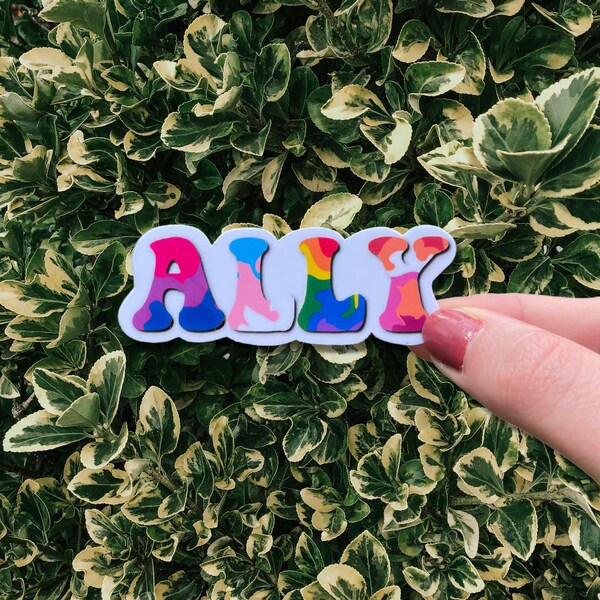 Ally Bumper Sticker - Etsy