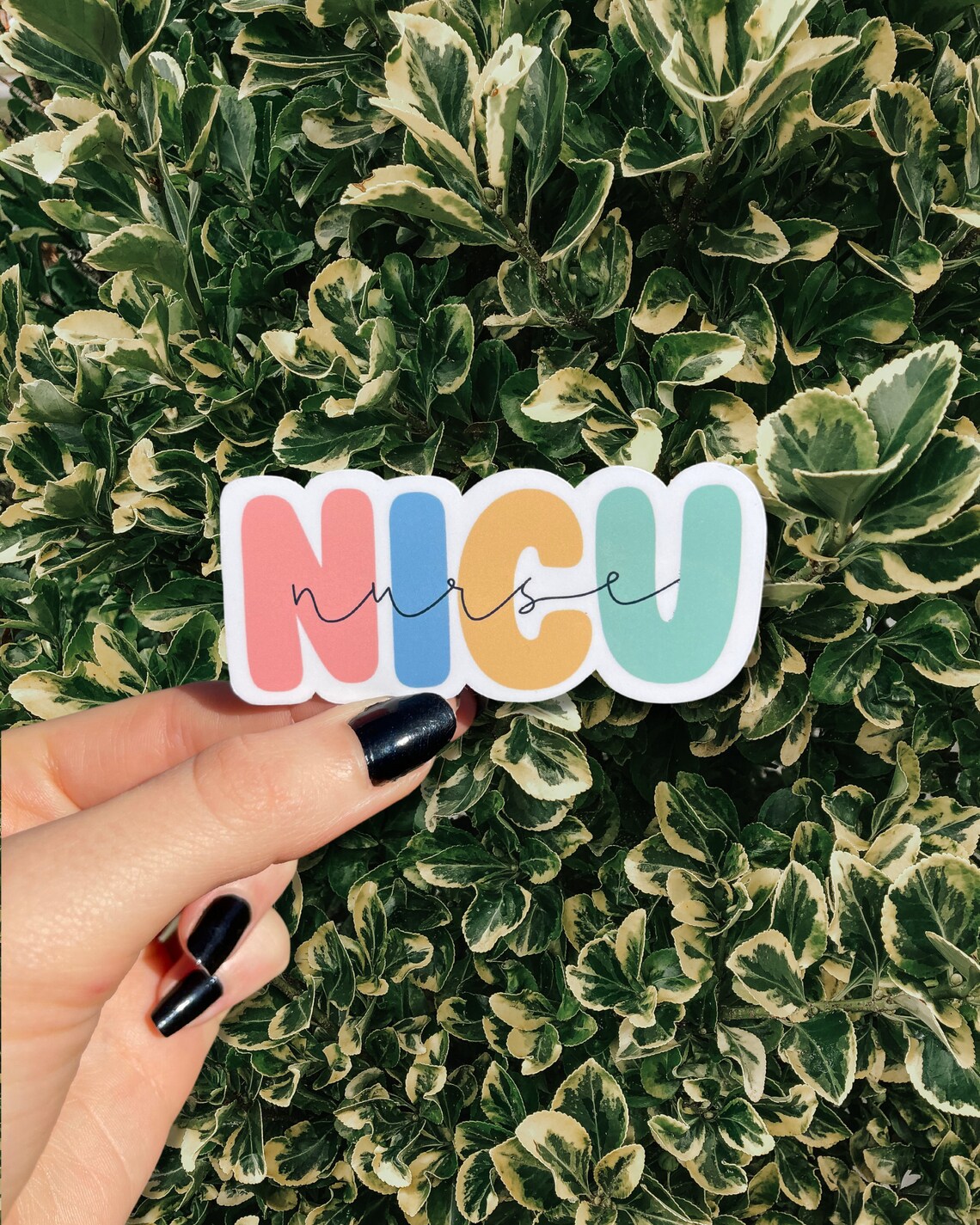 NICU Nurse Sticker NICU Nurse Gift Nursing School Bumper - Etsy