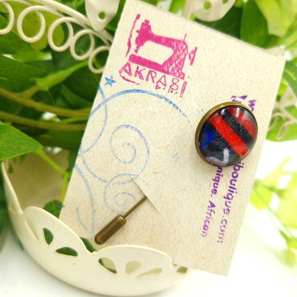 Kente Lapel Pin - Etsy
