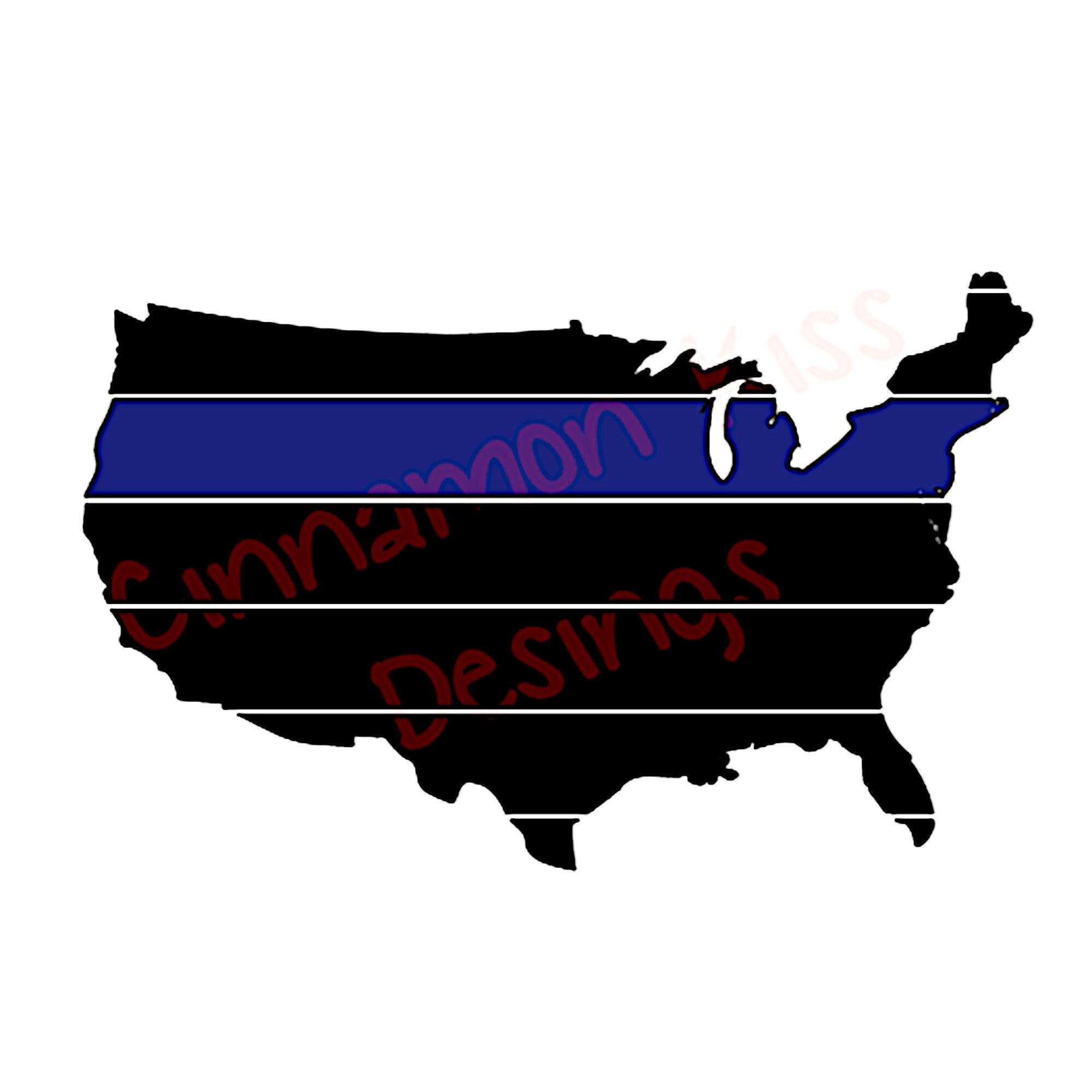 Wall Decals & Murals Home & Living Home Décor Decal Vinyl Decal USA ...