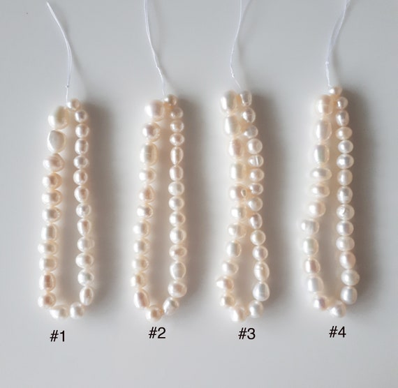 26 Pearls Genuine Freshwater Pearl White / Ivory Colour - Etsy