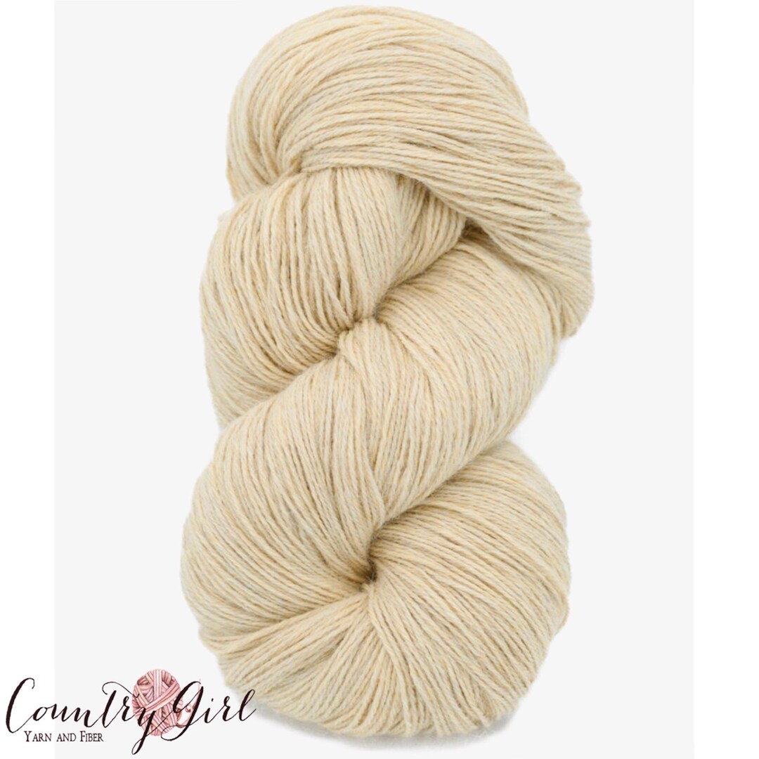 Heather Prime Alpaca Yarn by Galler Yarns Natural Dye Free Champagne ...