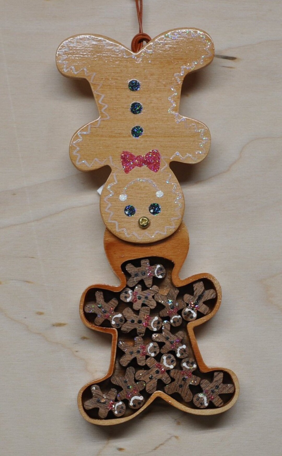 Gingerbread Man Puzzle Box - Etsy