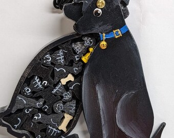 Dog Puzzle Box | Etsy