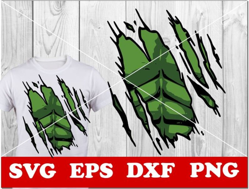 Hulk SVG shirt rip SVG Hulk SVG Cut File Hulk | Etsy