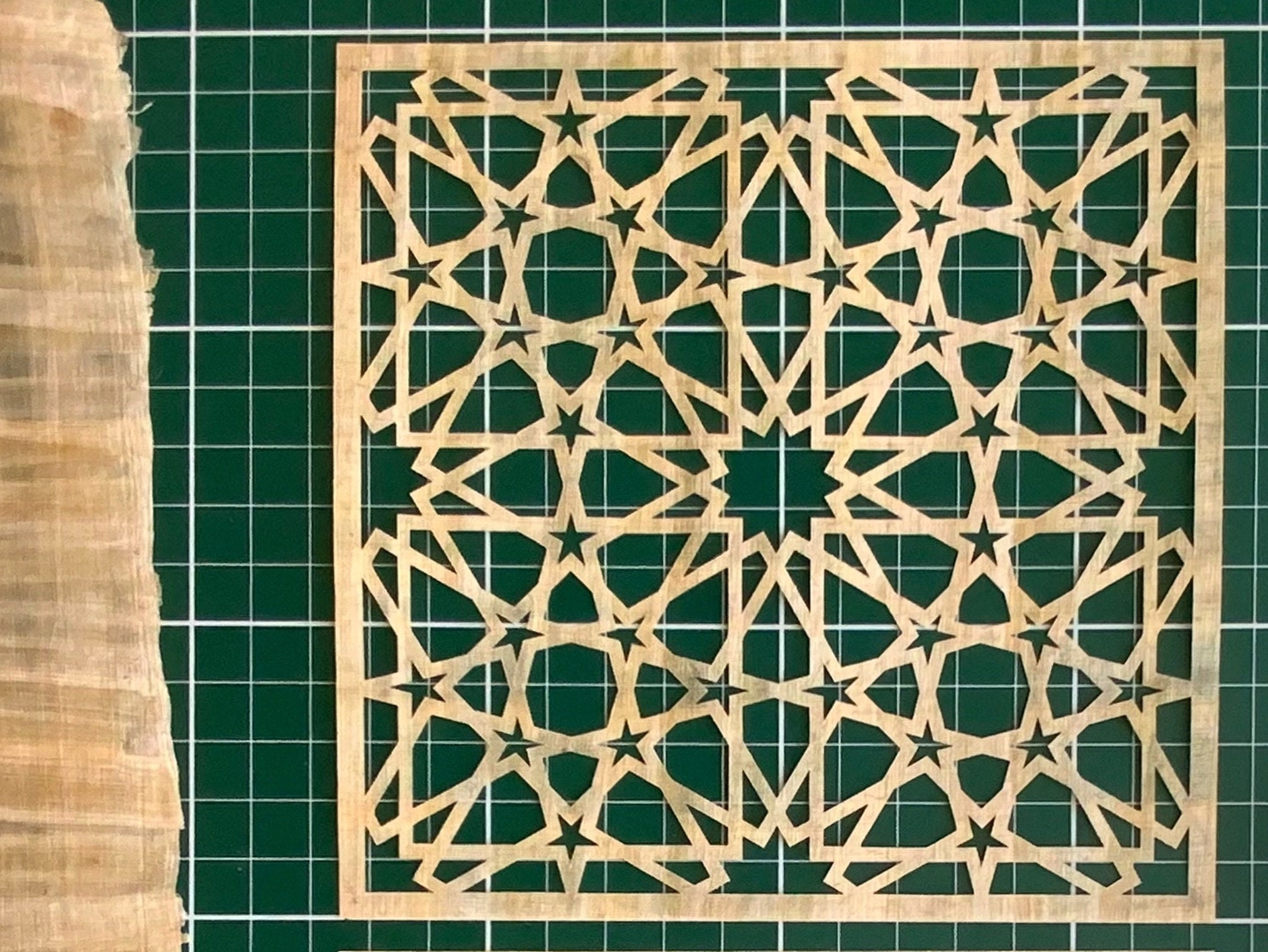 Art & Collectibles Mixed Media & Collage Paper Islamic Artwork Inspired ...