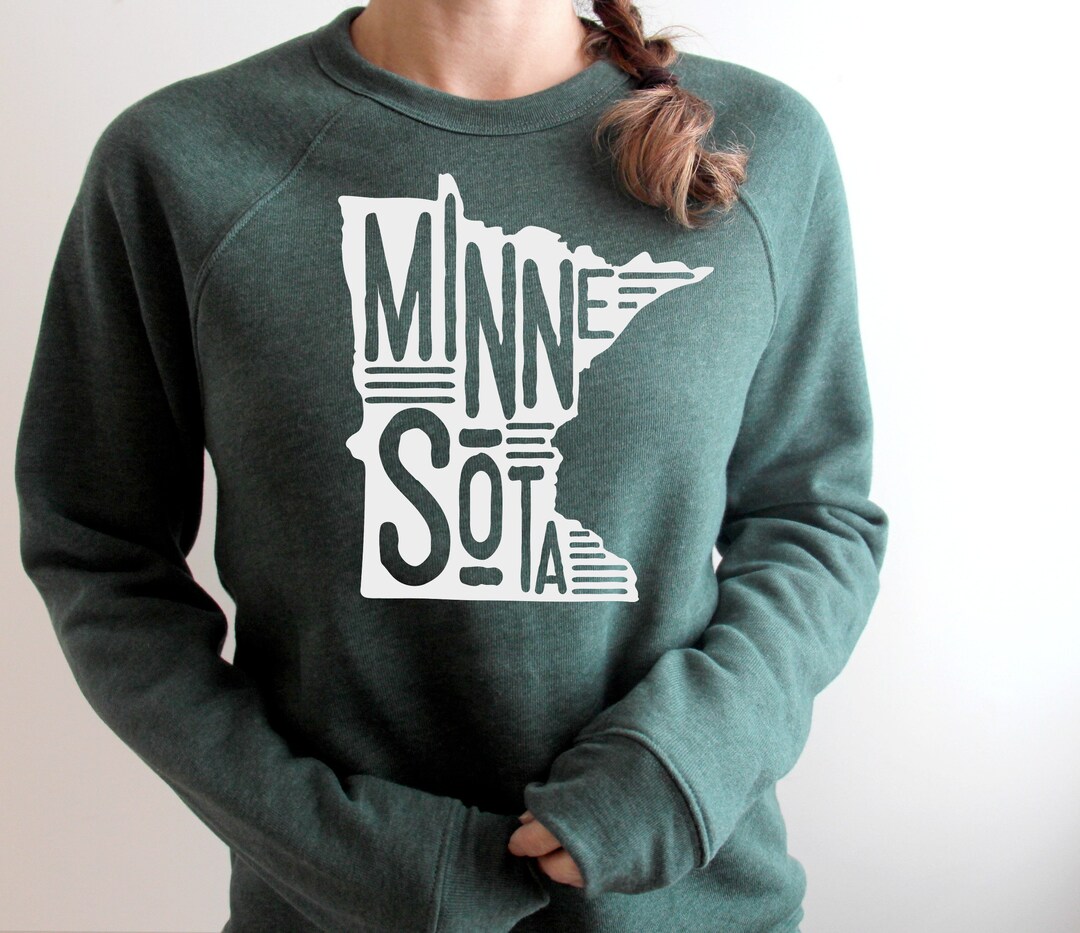 Minnesota State Sweatshirt Midwest Women Hoodie Minnesota - Etsy